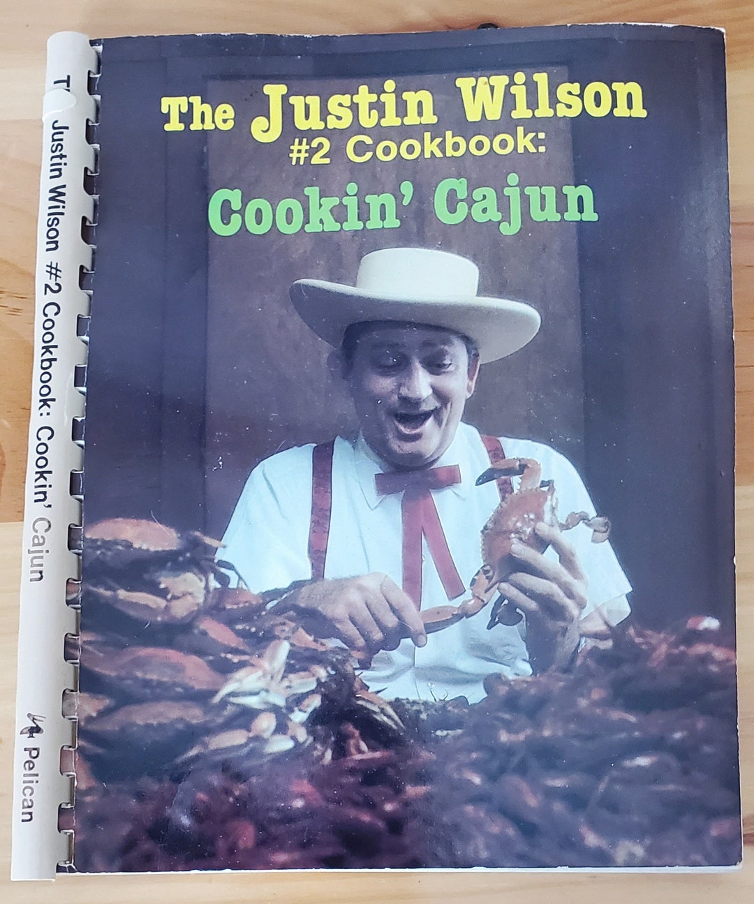 1986 Paperback the Justin Wilson #2 Cookbook Cookin' Cajun - Etsy