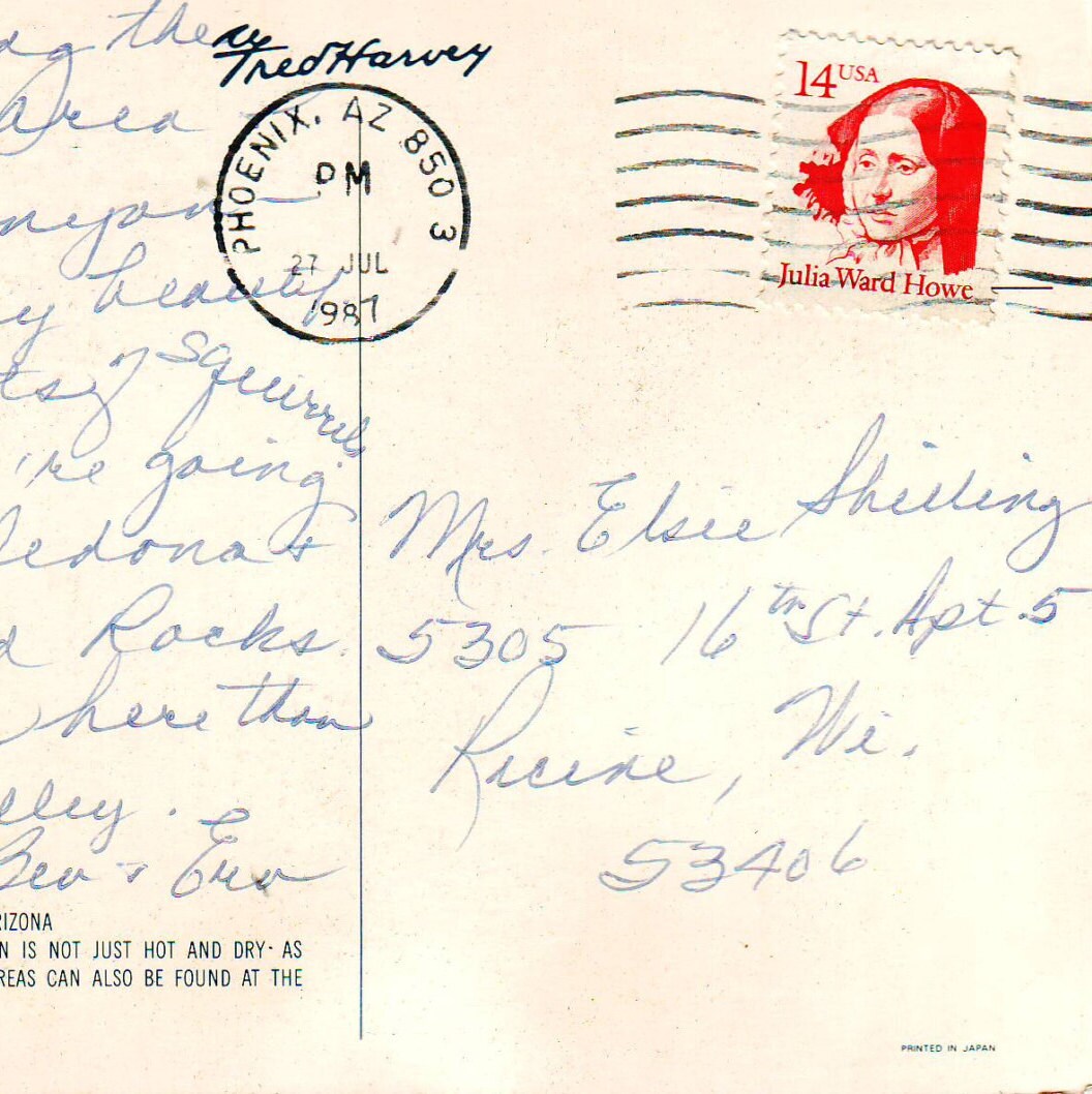 Vintage Grand Canyon National Park, Arizona, Stamped Post Card, 1987 - Etsy