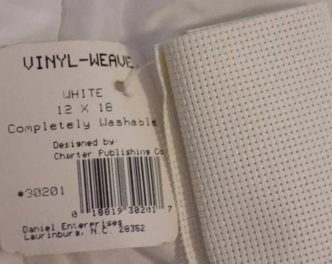 Vinyl Weave by Crafter's Pride for Counted Cross Stitch 14 Ct. in Size ...