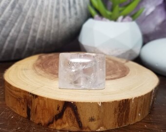 Quartz crystal ring | Etsy
