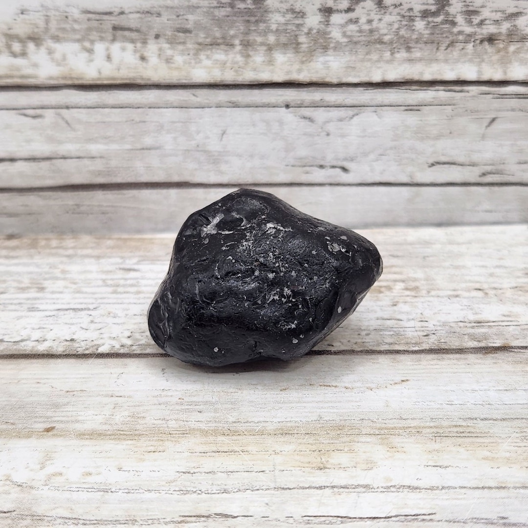 Large Rough Apache Tear From Arizona, Translucent Raw Apache Raw Obsidian, Healing Crystal ...