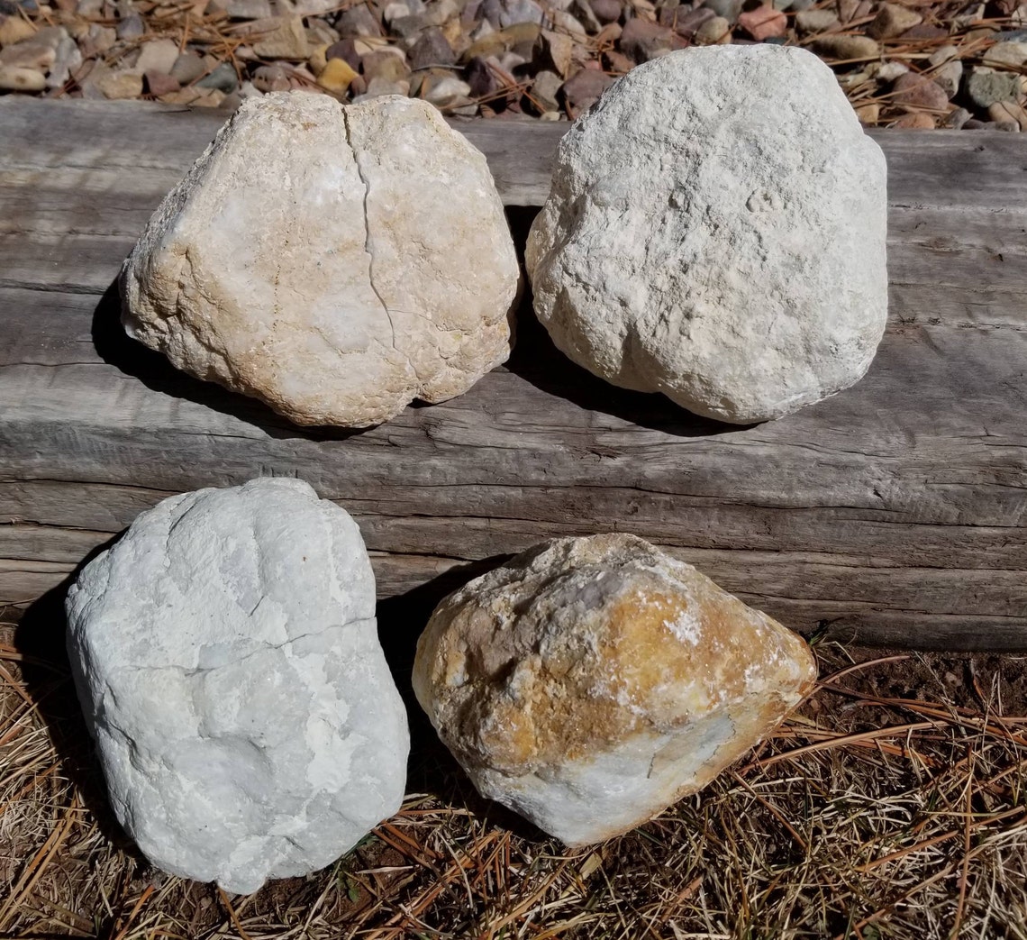 Large Quartz Geode Whole Geode Split in Half Full of | Etsy