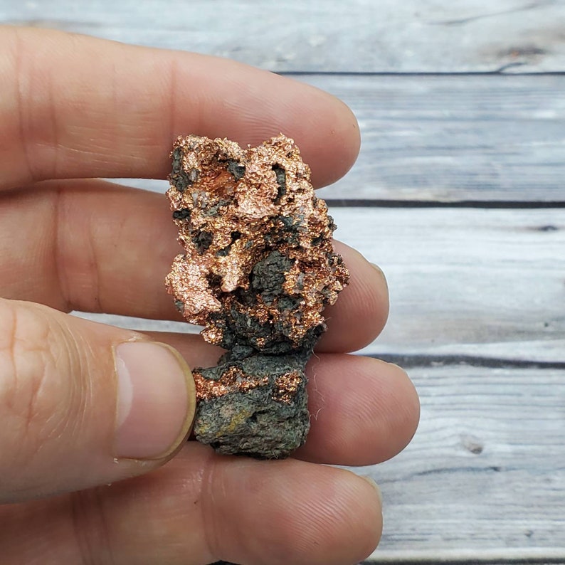 Raw Native Copper Nugget From Michigan Natural Copper | Etsy