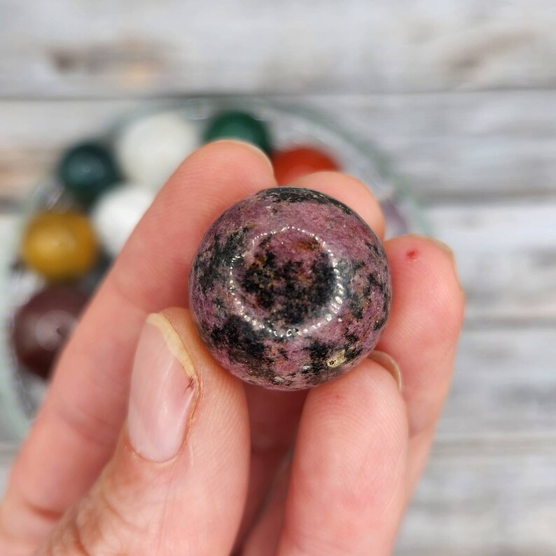 200g Mini Spheres 15-30mm Mixed Crystal Spheres Crystal - Etsy