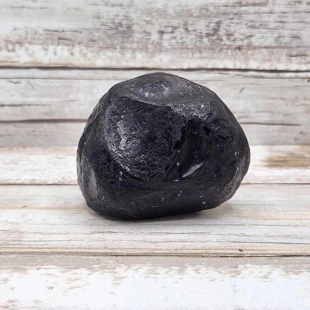 Extra Large Rough Apache Tear From Arizona, Translucent Raw Apache Raw ...