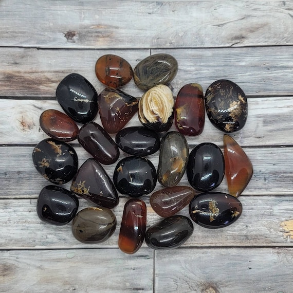 100g Tumbled Amber Stones Natural Amber Tumbled Stones | Etsy