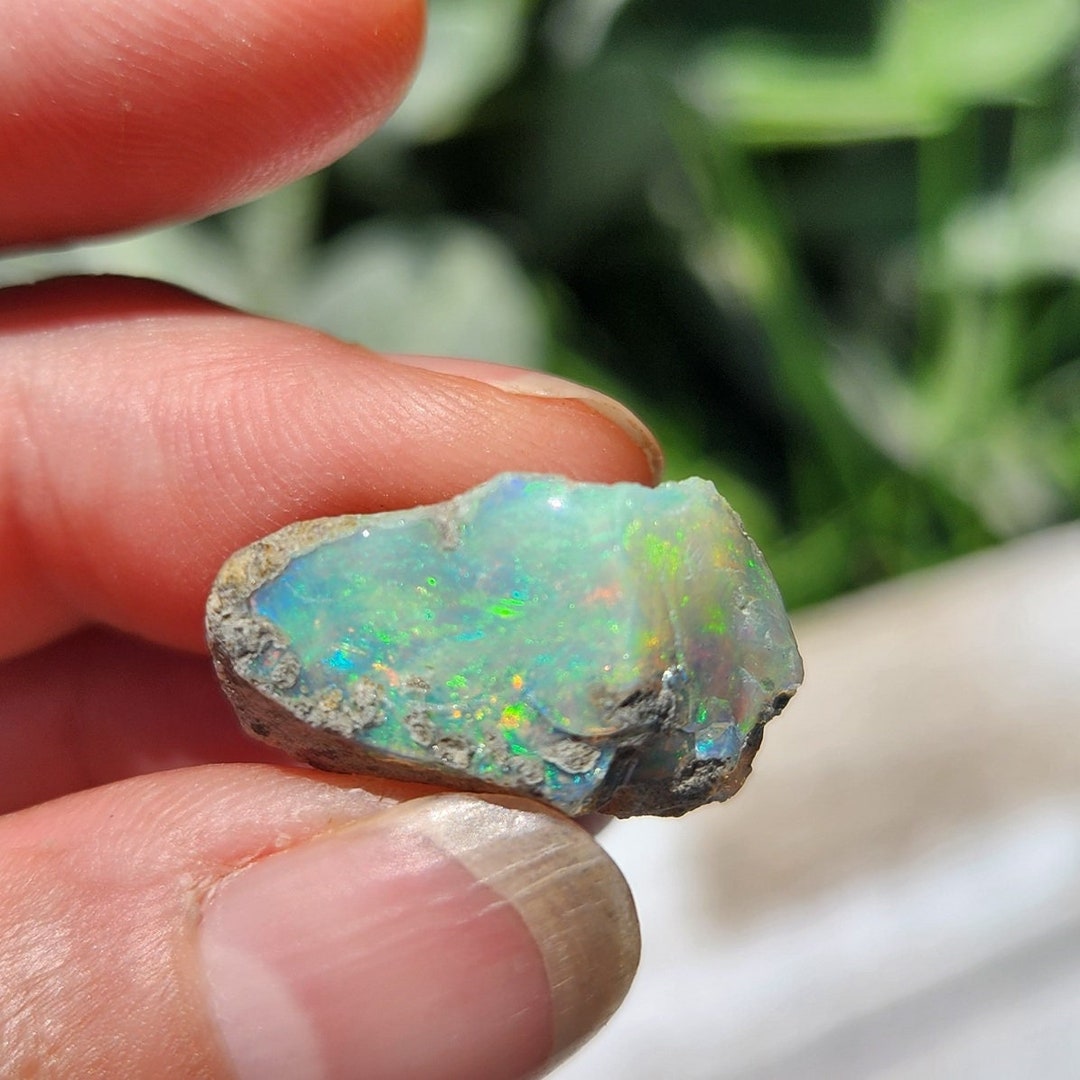 Rough Opal Crystal From Ethiopia, Raw Opal Gemstone, Healing Crystals ...