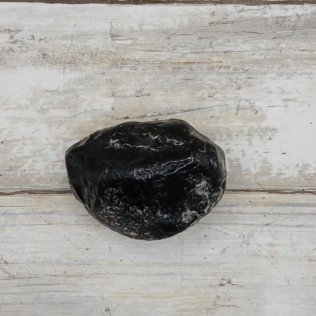 Extra Large Rough Apache Tear From Arizona, Translucent Raw Apache Raw ...