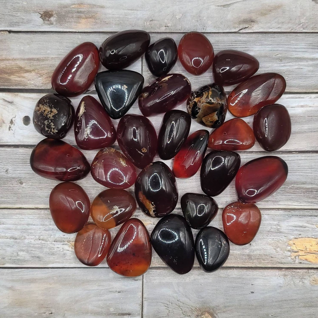 1lb Natural Tumbled Amber Stones, Bulk Tumbled Stones for Jewelry ...