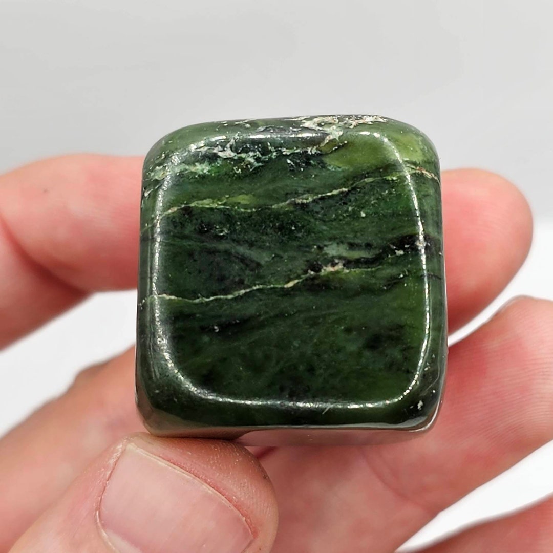 Large Nephrite Jade Tumbled Stone Tumbled Nephrite Stone - Etsy