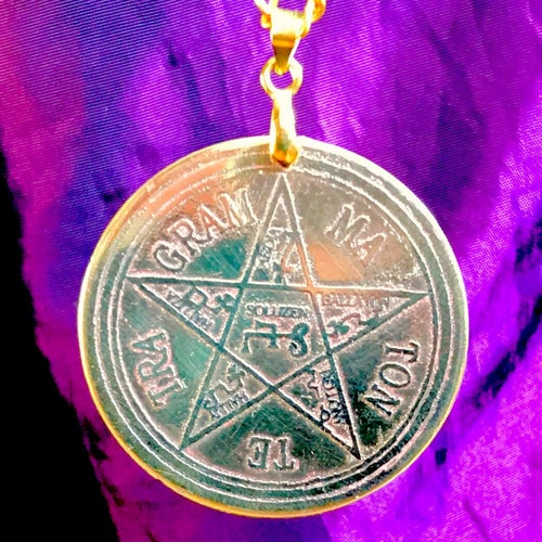 Pentagram of Solomon Occult Key of Solomon Grimoire Goetia - Etsy