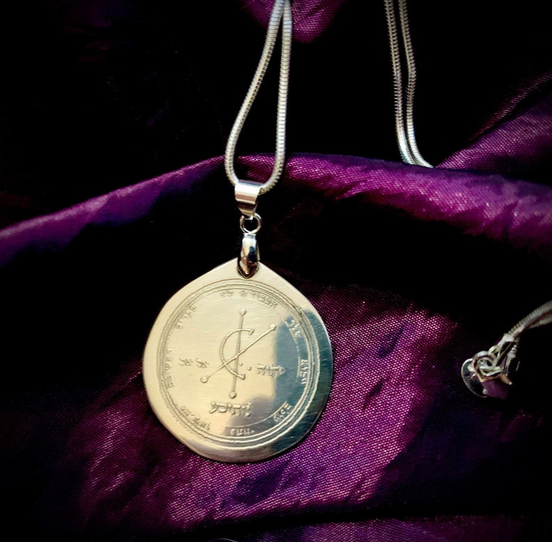 Sterling Silver Sigil of the Spirit Nitika Occult Talisman | Etsy