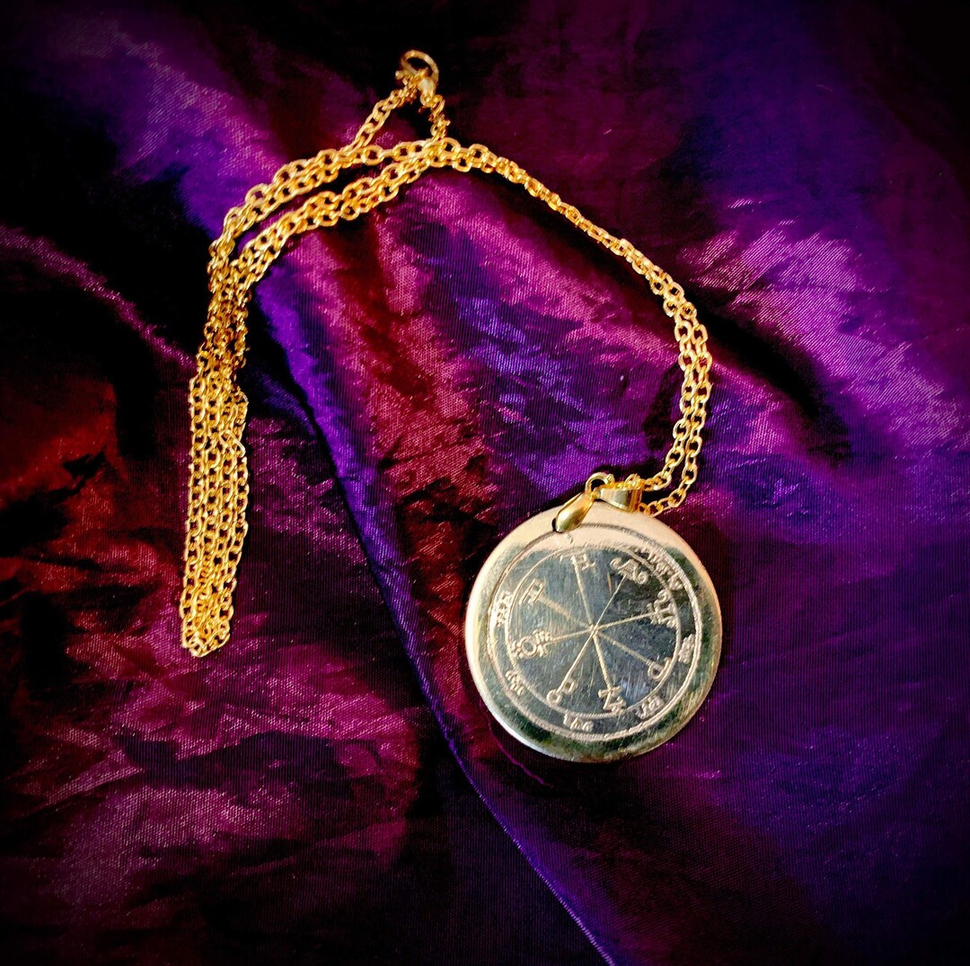 6th Pentacle of Saturn for Demonic Rulership - Etsy