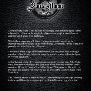 The Book of BLACK MAGIC and of PACTS (e-book) - Magick Spells Rituals ...