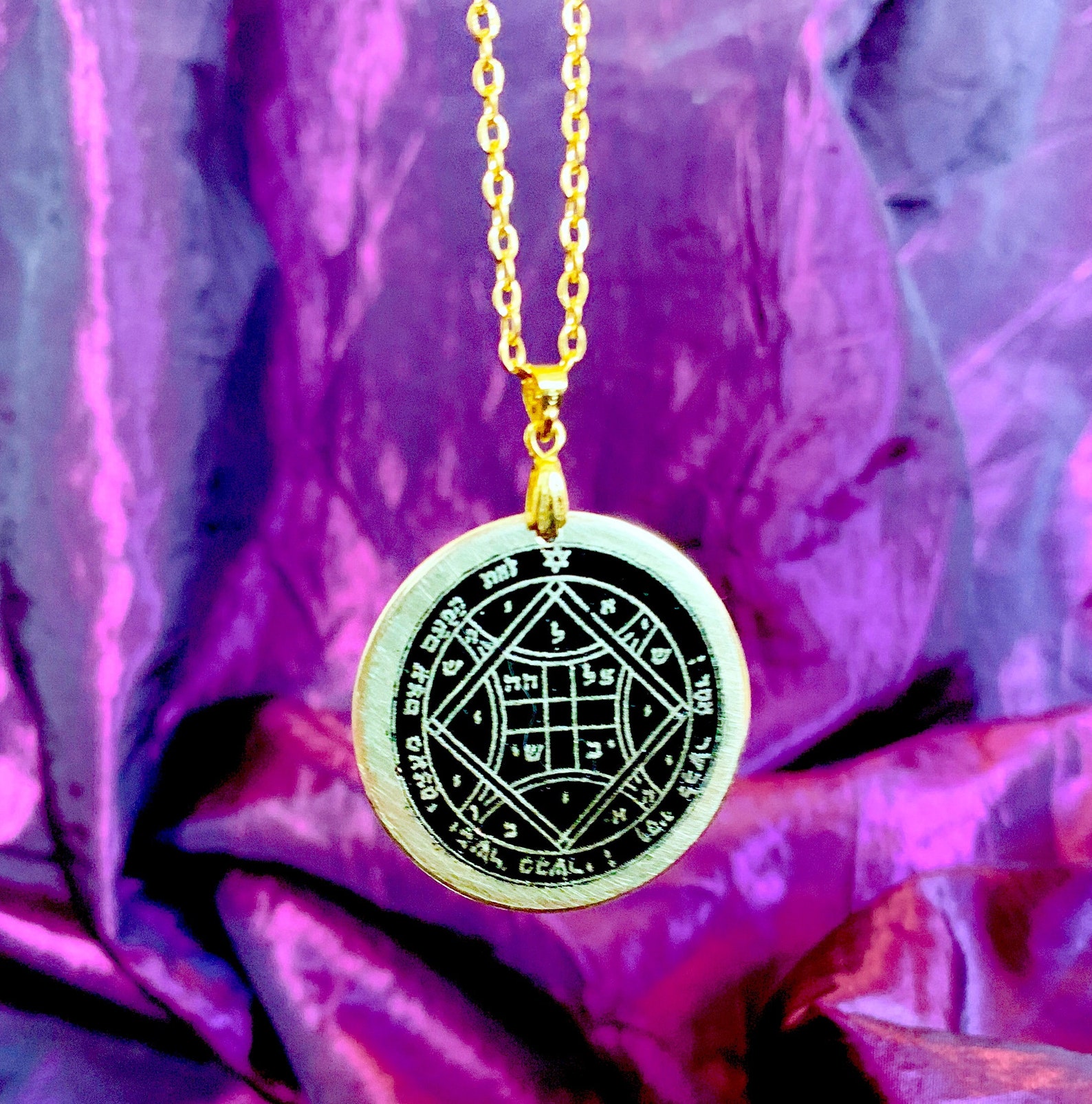 4th Pentacle of Venus for Attraction & Love Seal Occult Key of | Etsy