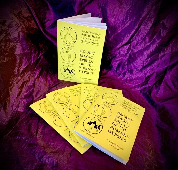 Secret Magick Spells of the Romany Gypsies by C. Cathain & M. - Etsy UK
