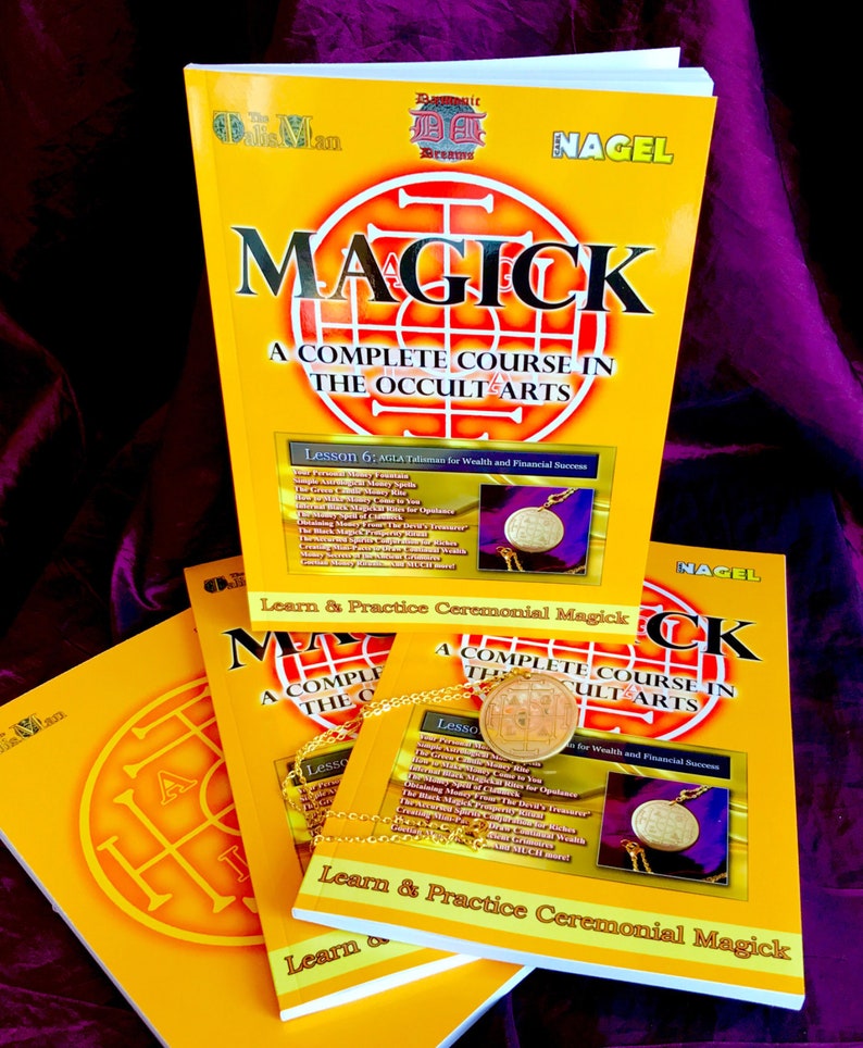 Magick: A Complete Course in the Occult Arts Volume 6 With Hand-crafted ...