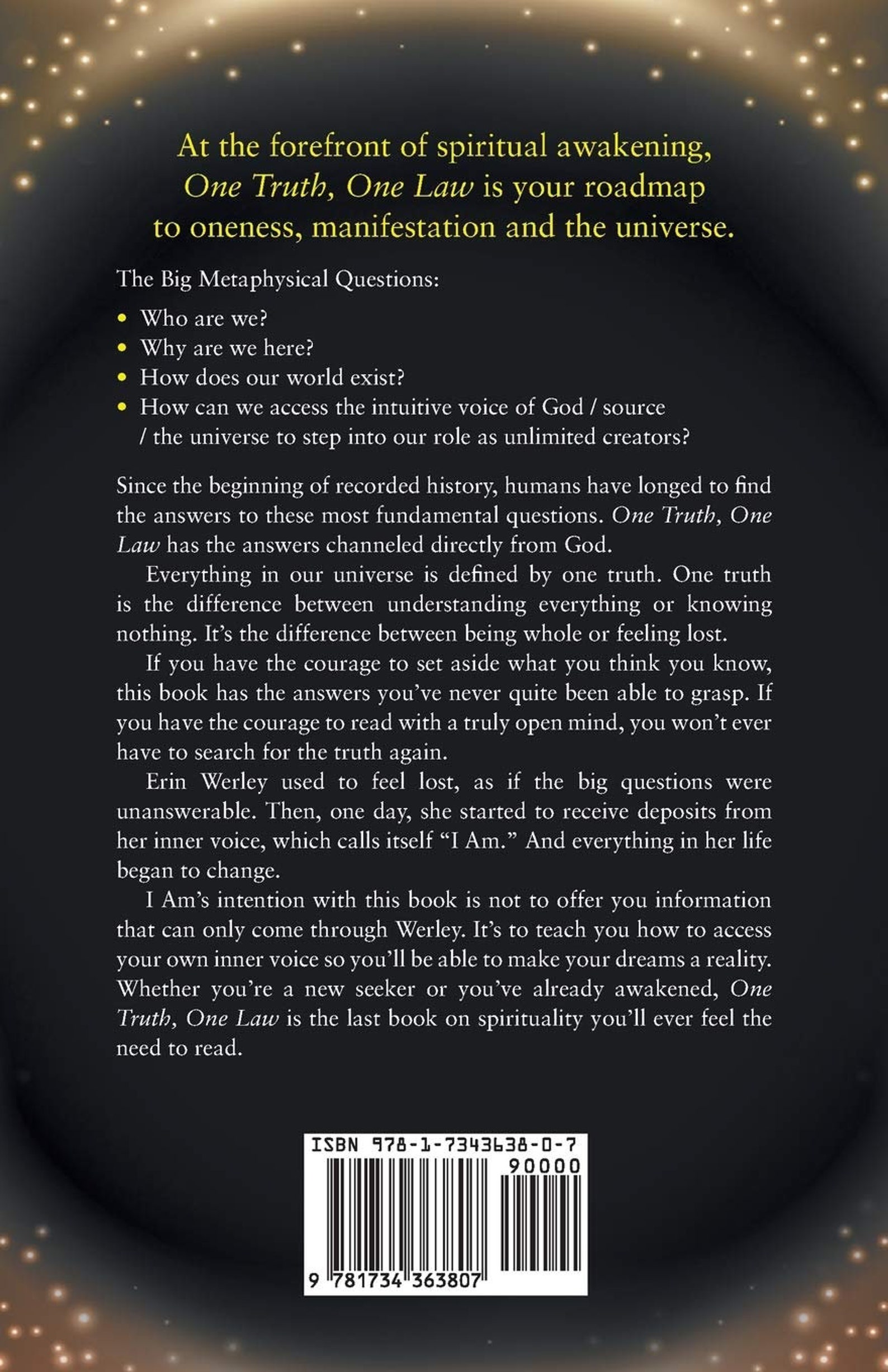 One Truth, One Law: I Am, I Create by Erin Werley - Occult Occultism ...
