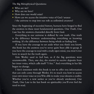 One Truth, One Law: I Am, I Create by Erin Werley - Occult Occultism ...