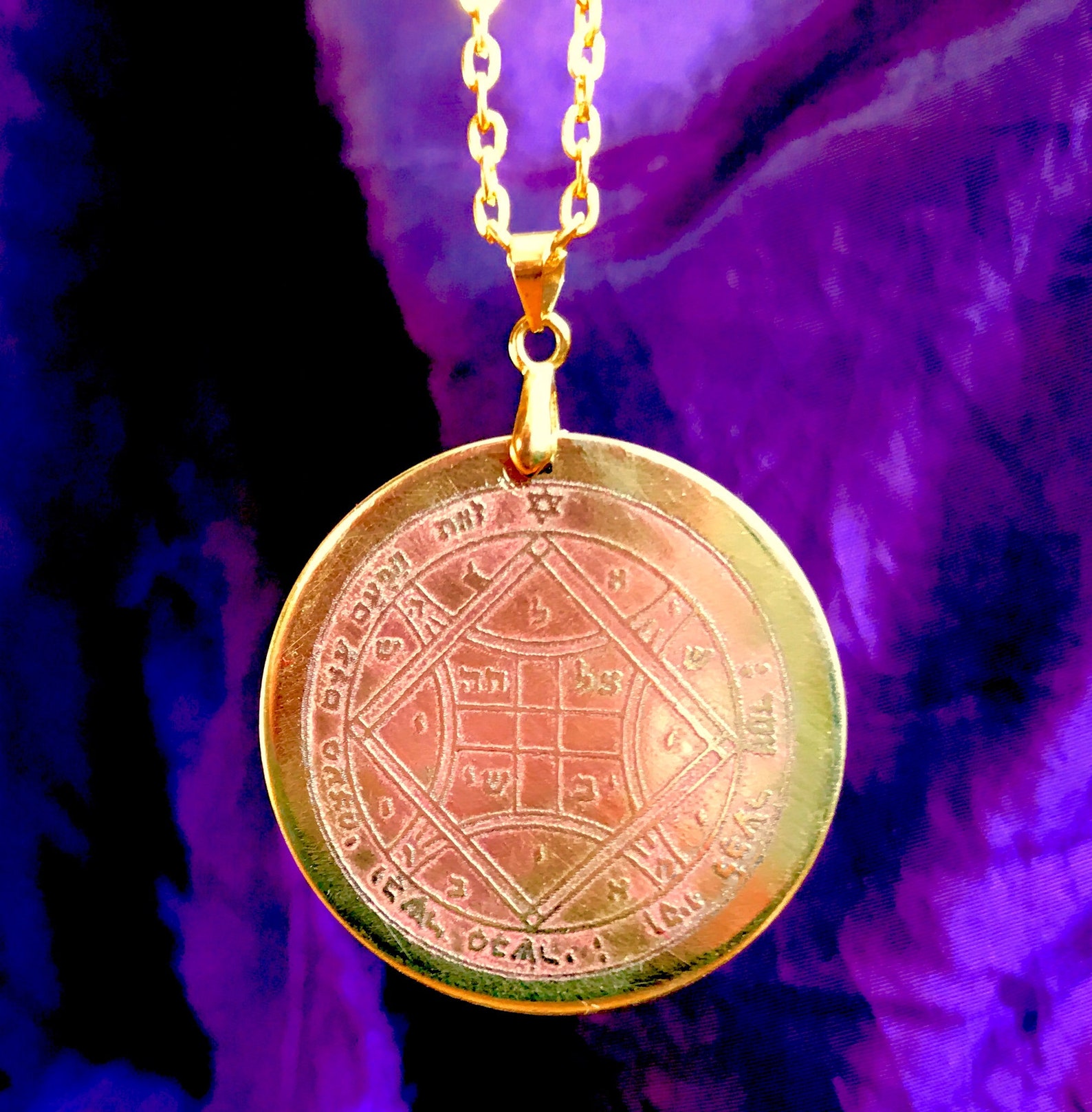 4th Pentacle of Venus for Attraction & Love Seal Occult Key of Solomon ...