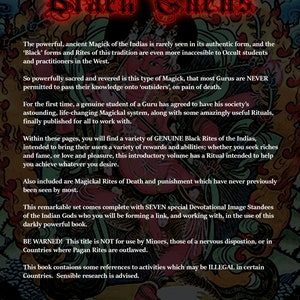Profane Magick of the Black Gurus - Etsy