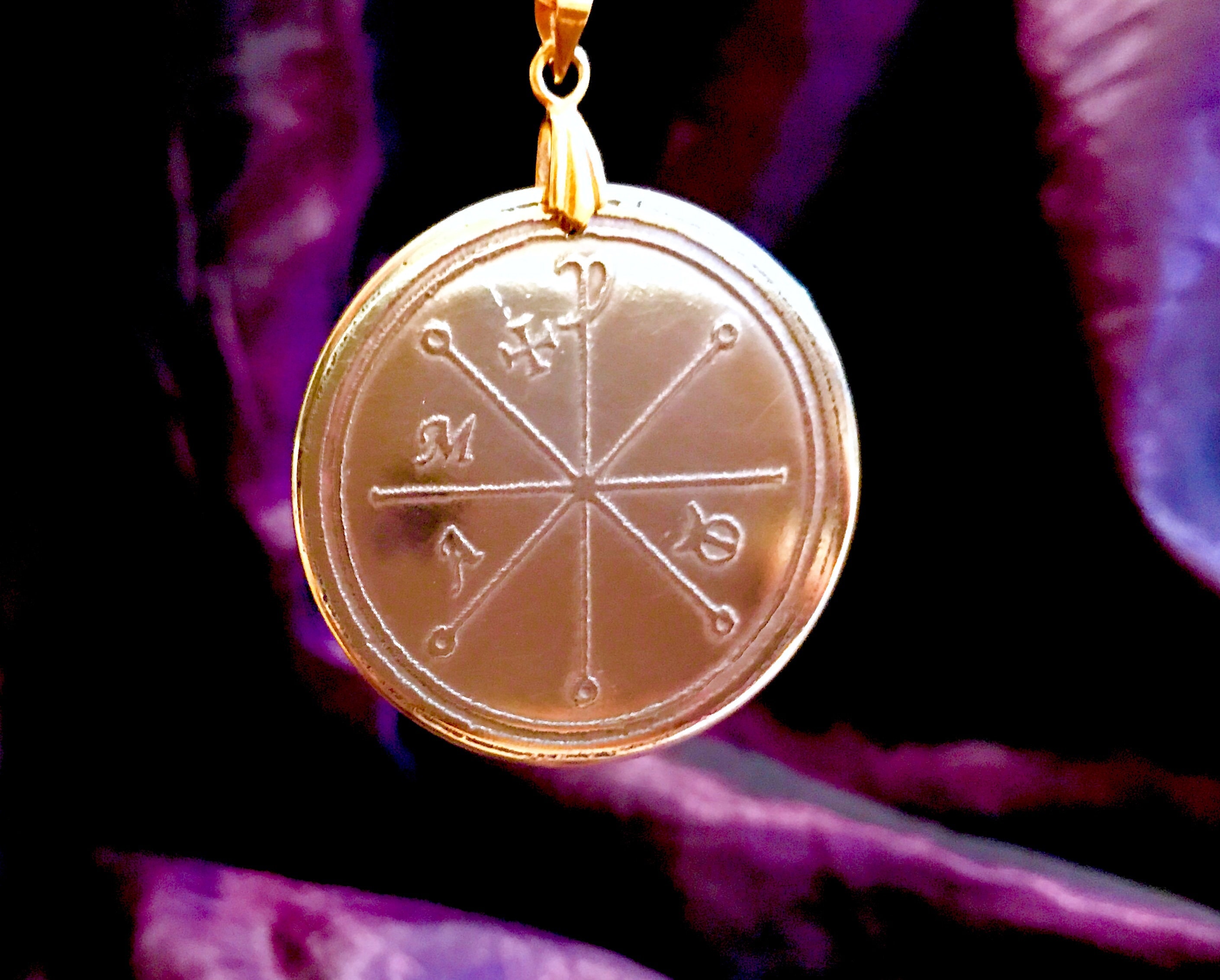 Talisman for Control Over Infernal Spirits Seal Occult Key of | Etsy