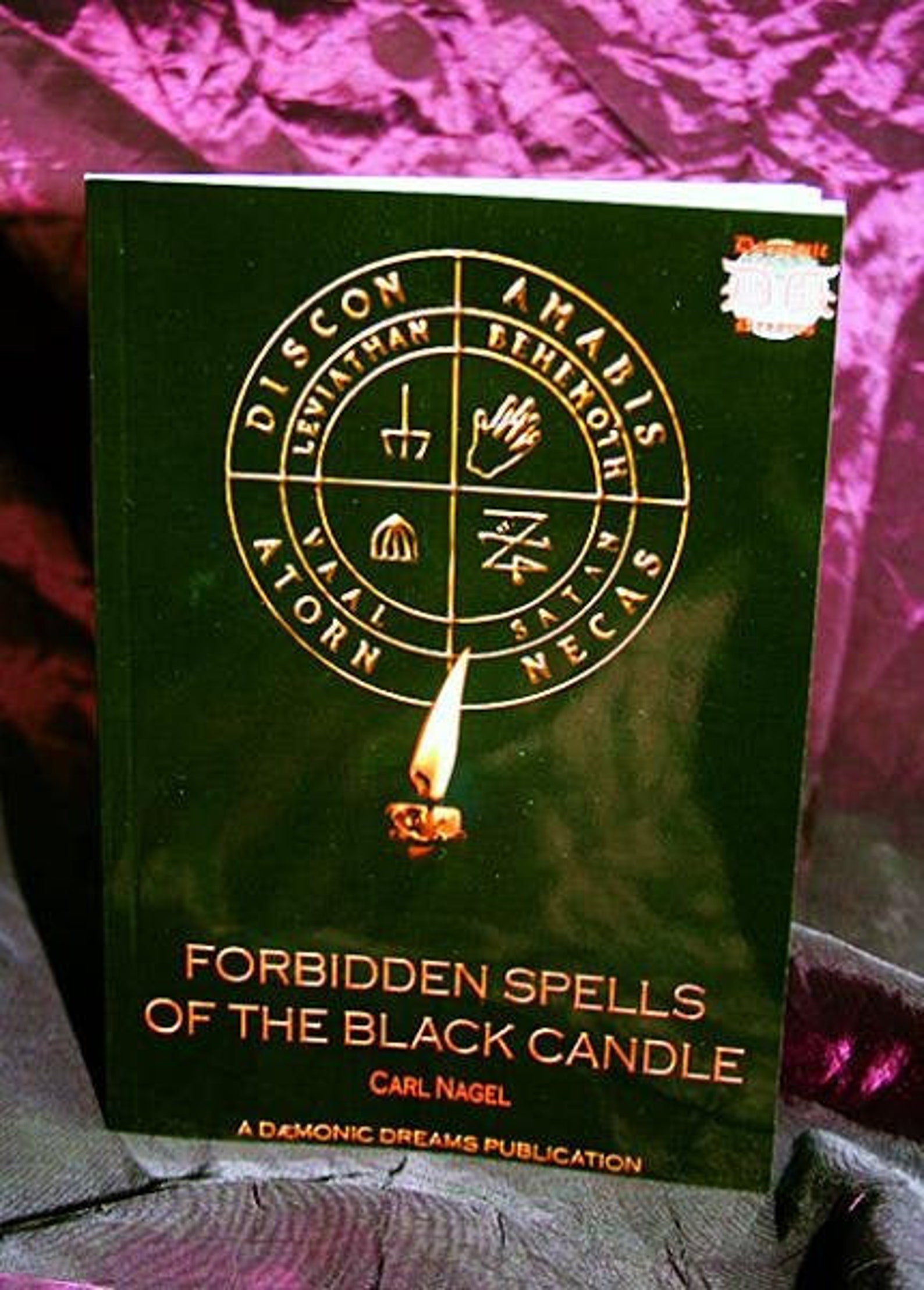 Forbidden Spells of the Black Candle Ultimate Curses Book by Carl Nagel ...