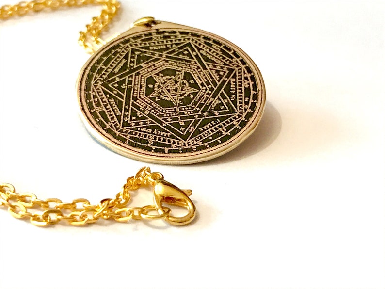 Sigillum Dei Ameth Enochian John Dee Angel Magick Magic | Etsy