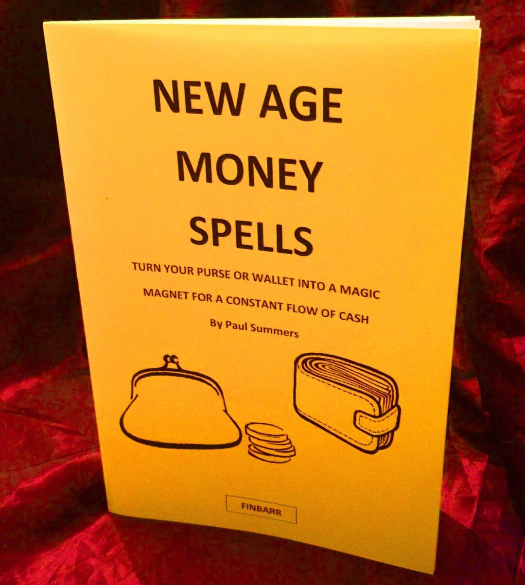 New Age Money Spells - Finarr Books White Black Money Spells Magick ...