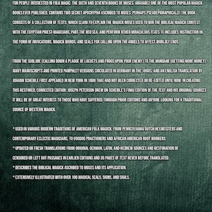 THE SIXTH & SEVENTH Books of Moses (e-book) - Occult Magick Spells ...