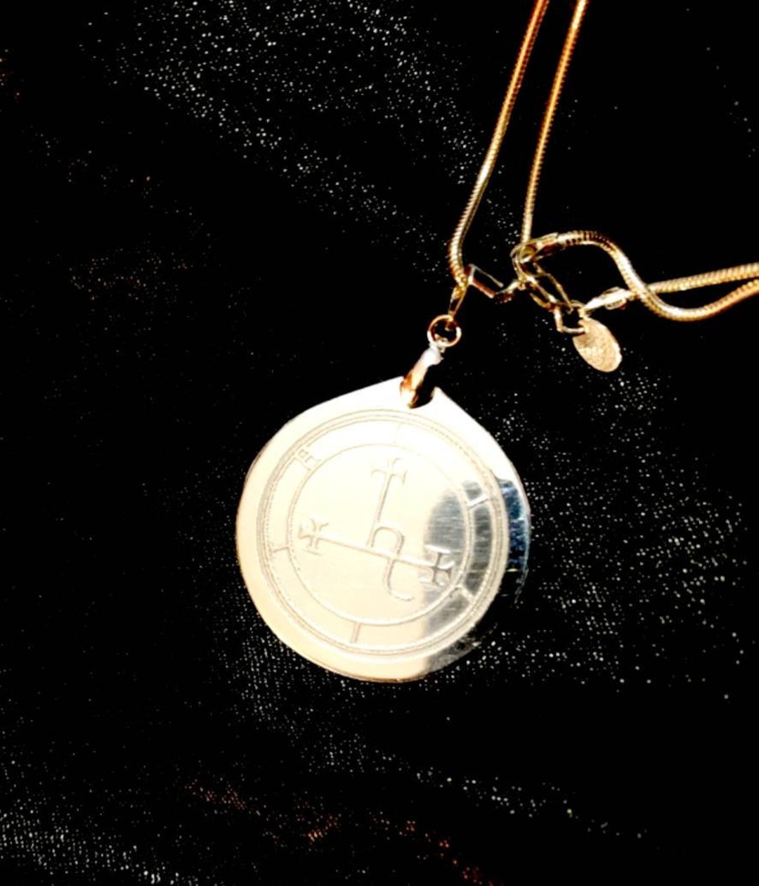 30mm Sterling Silver Talisman Design Service - Magick Talisman Pendant ...