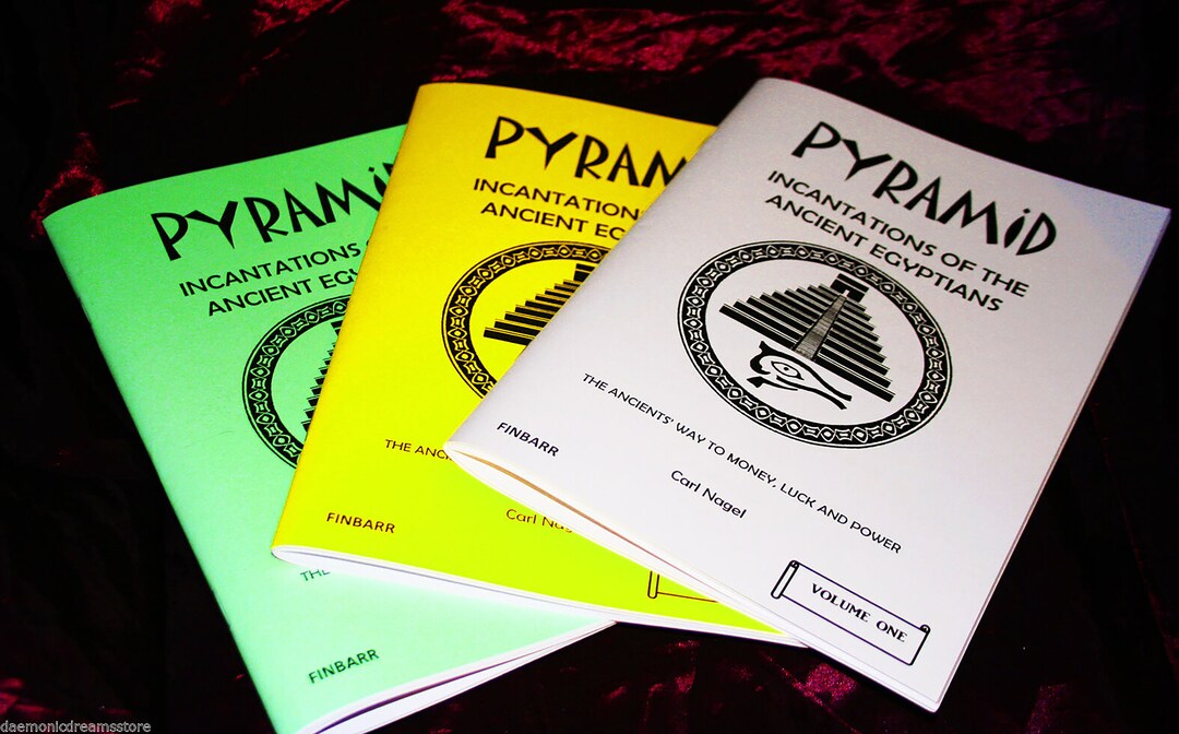 Pyramid Incantations of the Ancient Egyptians - Finbarr Books White ...