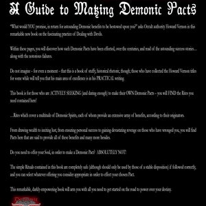 PACTUM INFERNALIS by Howard Vernon - Etsy