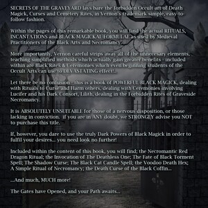 SECRETS of the GRAVEYARD by Howard Vernon - Etsy