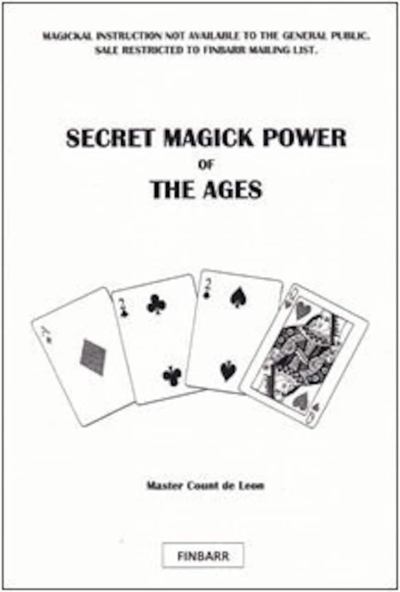 Secret Magick Power of the Ages by Master Count De Leon - Magick Spells ...