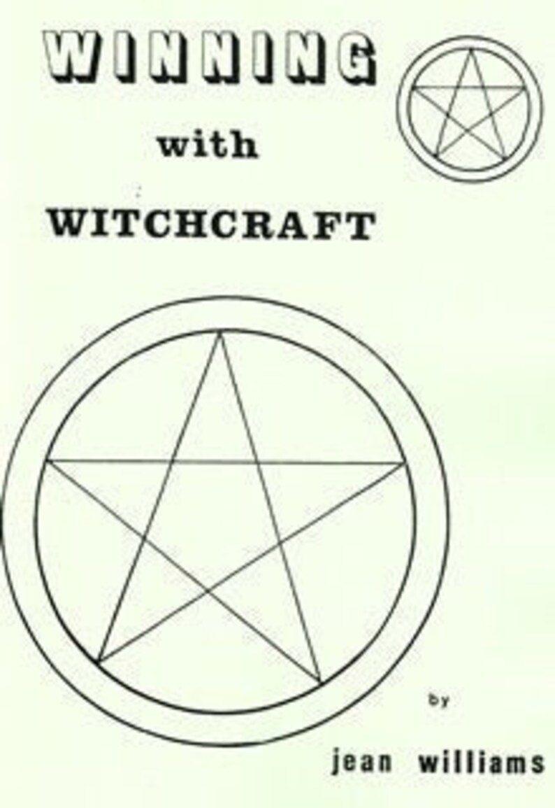 WINNING WITH WITCHCRAFT by Jean Williams Spells Rituals - Etsy UK