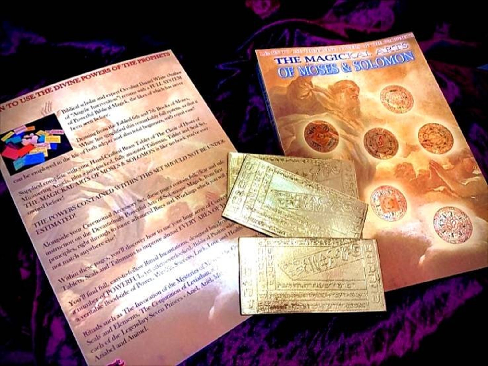 The Magickal Arts of Moses & Solomon by Daniel White - Etsy