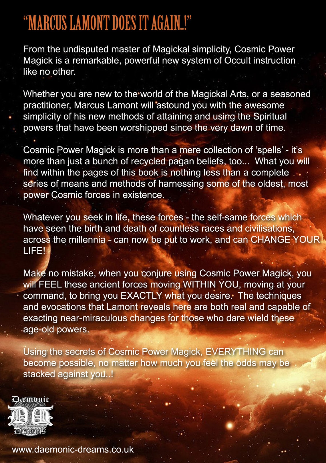 COSMIC POWER MAGICK - Etsy