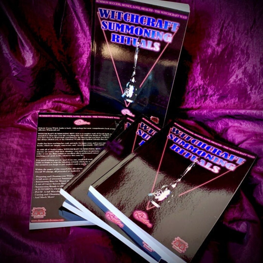 WITCHCRAFT SUMMONING RITUALS by Audra - Spells Rituals Occult Books ...