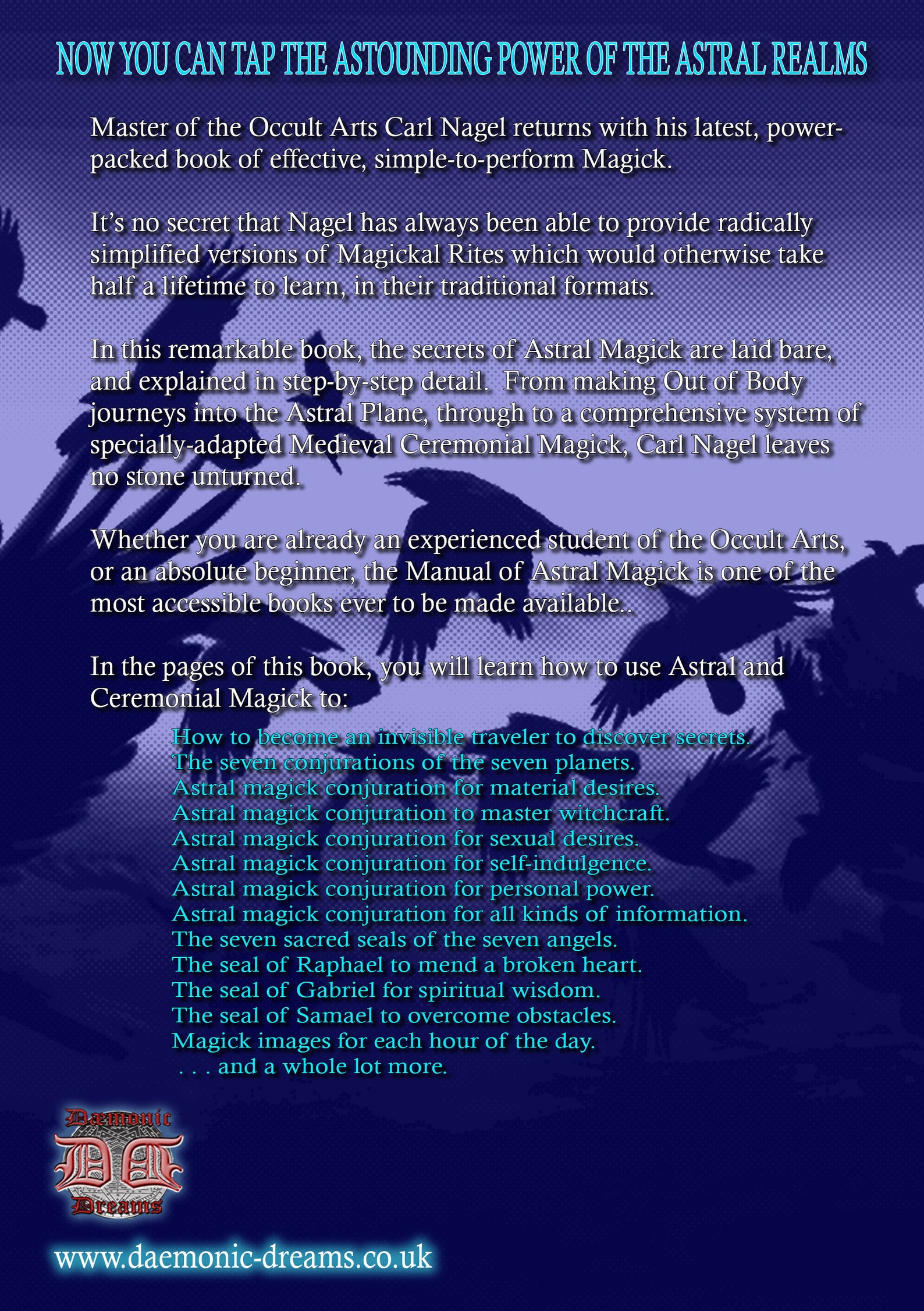 The MANUAL of ASTRAL MAGICK by Carl Nagel - Etsy