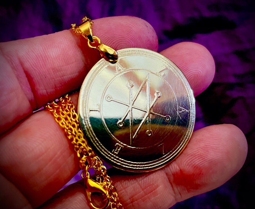 Demonic Sigil of the Fallen Angel Azazel Talisman Pendant Sigil ...