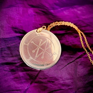 Demonic Sigil of the Fallen Angel Azazel Talisman Pendant Sigil ...