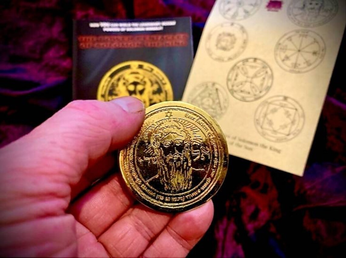 Solomon the King - Pentacles of the Sun - Etsy