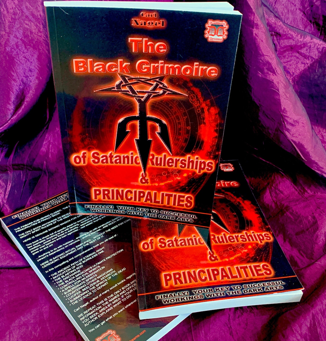 Black Grimoire of Satanic Rulerships & Principalities Finbarr Books by ...