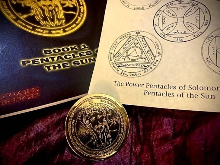 Solomon the King - Pentacles of the Sun - Etsy UK