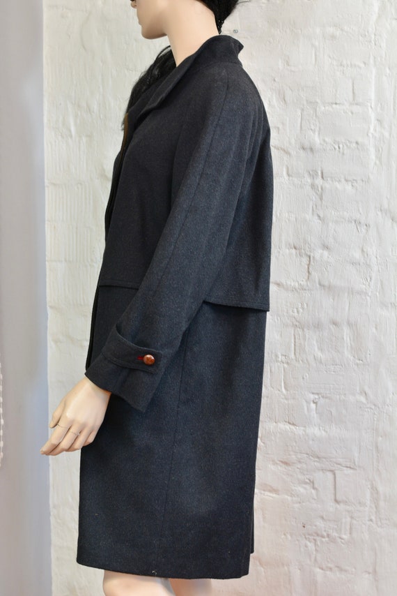 Vintage Tyroler Loden Wool Cape Coat: Handmade Bavari… - Gem