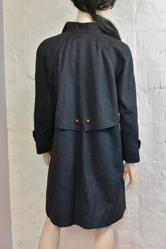 Vintage Tyroler Loden Wool Cape Coat: Handmade Bavari… - Gem