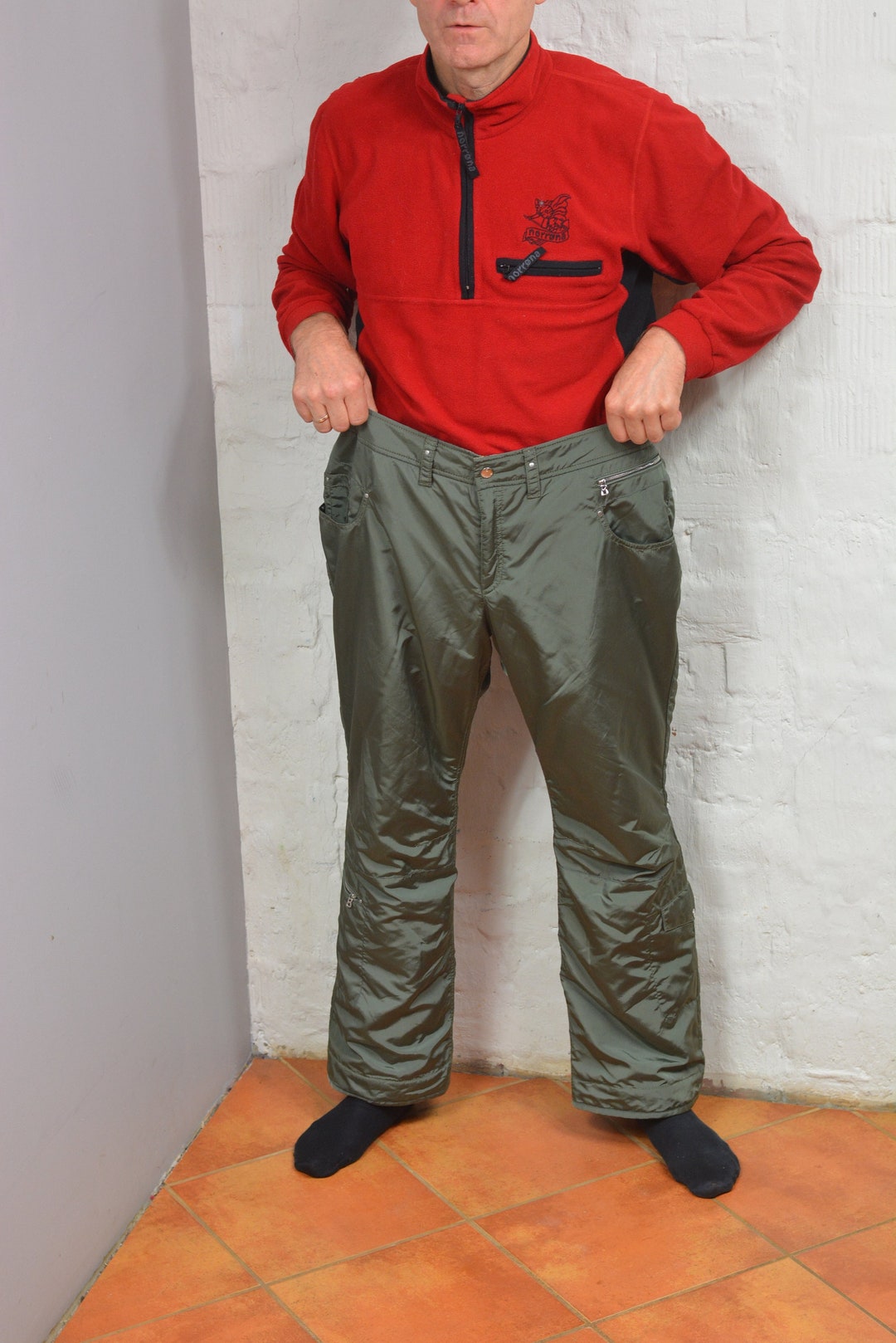 Vintage BOGNER Ski Pants: 90s Grey Winter Activewear (size 3XL) - Etsy