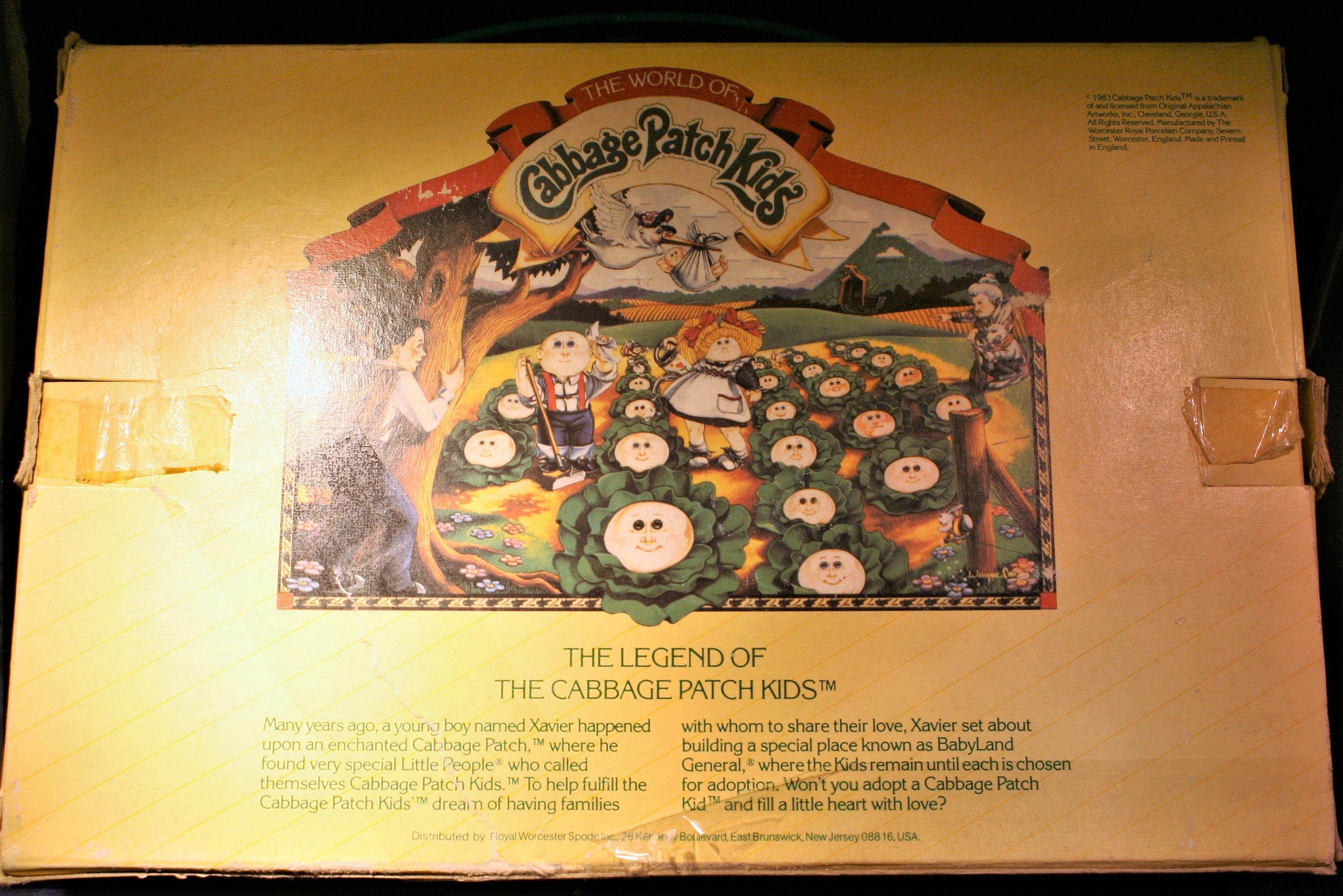 Cabbage Patch Kids Dish Set First Edition - Etsy