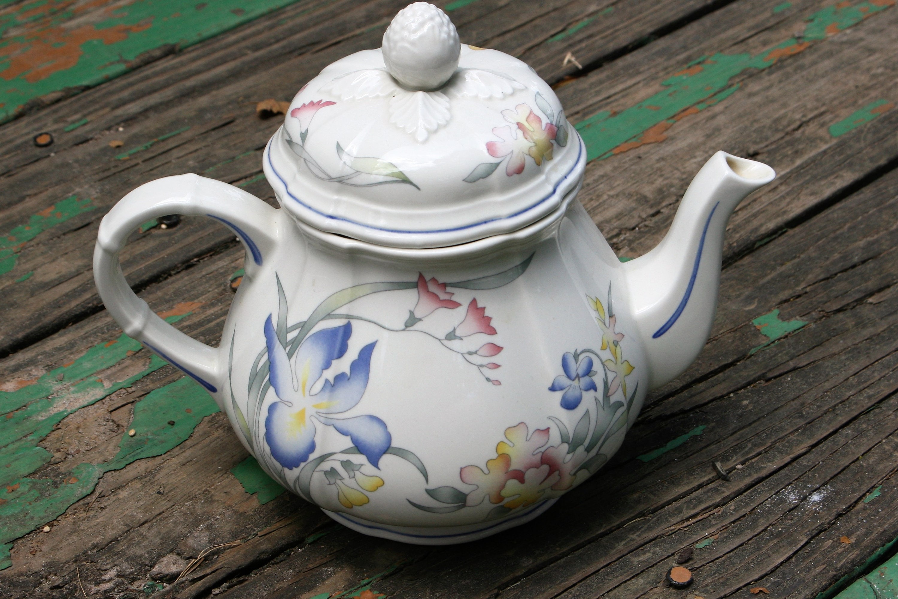 Villeroy & Boch Riviera Teapot and Lid - Etsy